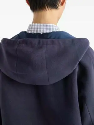 Prada Hooded Raglan Sleeve Jacket