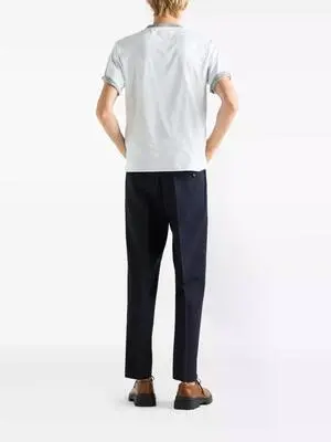 Prada Logo-detail T-shirt - Grey