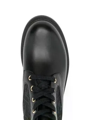 Fendi Filo Logo Stretch Ankle Boots