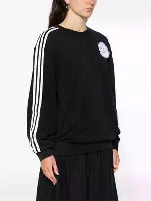 Adidas Stripe-detail Appliqué Sweatshirt