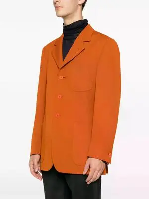 ROMEO GIGLI 1990s Single-breasted Blazer - Orange