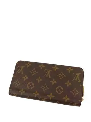 LOUIS VUITTON 2021-2025 Monogram Zippy Wallet Long Wallets - Brown