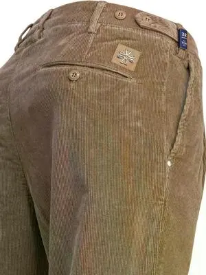 Jacob Cohen Corduroy Pleated Trousers - Brown