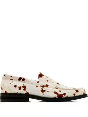 DUKE + DEXTER Wilde Penny-strap Loafers