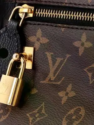 LOUIS VUITTON Popincourt Nm Handbag Monogram Canvas With Leather - Black