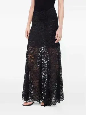 Rabanne Flared Maxi Skirt
