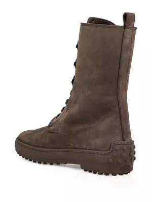 TOD'S Gommino Lace-up Boots