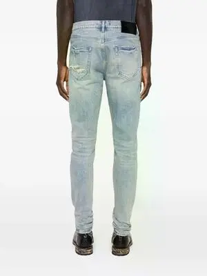 PURPLE BRAND Sequin-embellished Denim Jeans