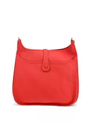 Hermès Evelyne Iii Perforated Shoulder Bag - Red