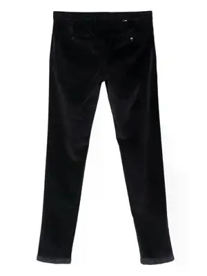 Canali Corduroy Trousers - Black