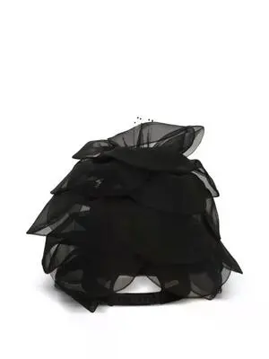 STEPHEN JONES Ruffled Embellishment Hat