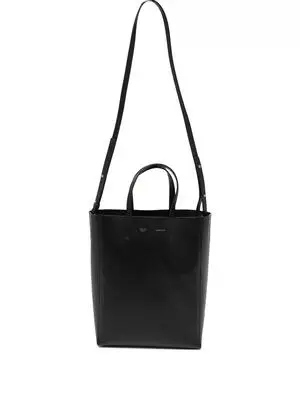 Celine Leather Tote Bag - Black