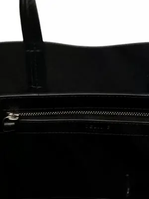 Celine Leather Tote Bag - Black