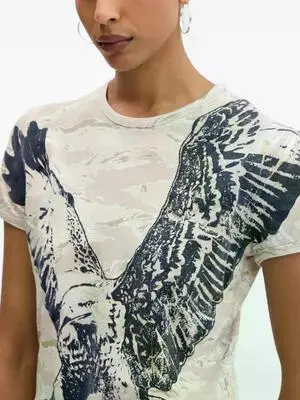 DIESEL® Eagle Graphic T-shirt - Neutrals