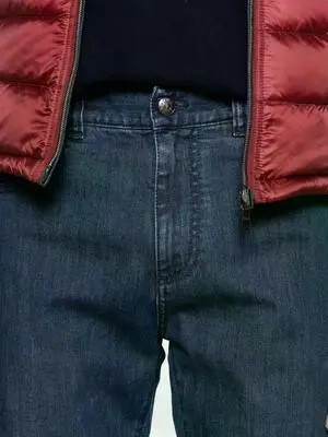Canali Five-pocket Straight-leg Jeans