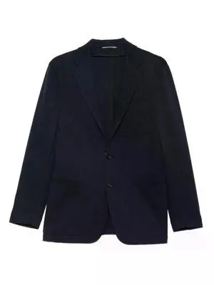 Canali Patch-pocket Two-button Blazer - Blue