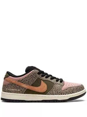 Nike X Arts-rec Animal-print Dunk Sneakers - Neutrals