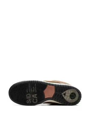 Nike X Arts-rec Animal-print Dunk Sneakers - Neutrals