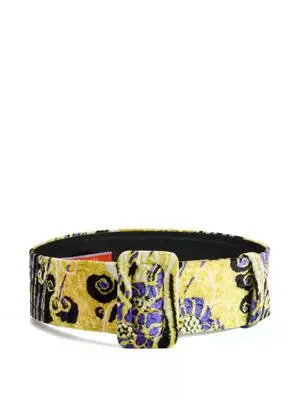 La DoubleJ Patterned Buckle Belt