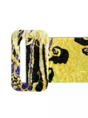 La DoubleJ Patterned Buckle Belt