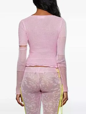 ROBERTA EINER Kat Lace-up Top