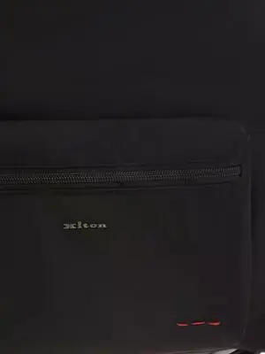 Kiton Zipped Backpack - Black