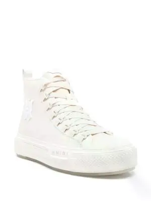 Amiri Ma Court High Top Sneakers - Neutrals