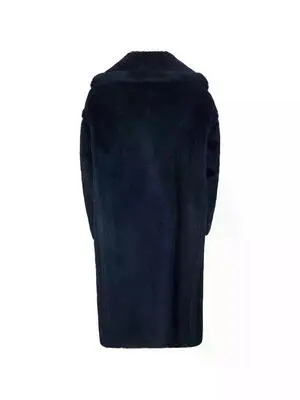 Max Mara Teddy Bear Icon Oversized Double-breasted Coat - Blue