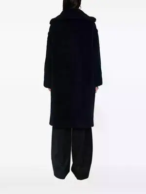 Max Mara Teddy Bear Icon Oversized Double-breasted Coat - Blue