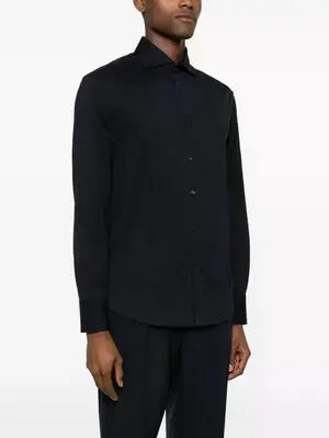 Brunello Cucinelli Spread-collar Cotton Shirt