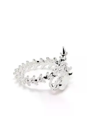 SHAUN LEANE Serpent Trace Wrap Ring - Silver