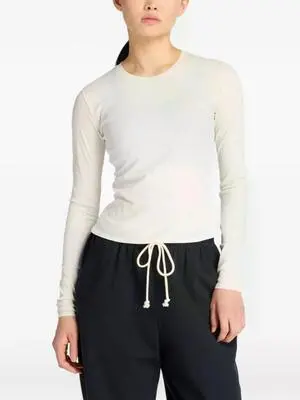 NEW BALANCE Ribbed-knit Long-sleeve T-shirt