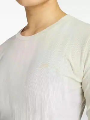 NEW BALANCE Ribbed-knit Long-sleeve T-shirt