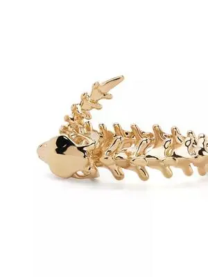 SHAUN LEANE Serpent Trace Wrap Ring In Vermeil