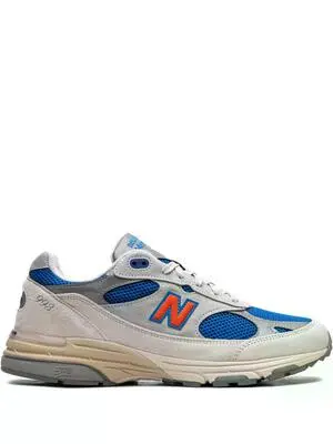 NEW BALANCE X Kith 993 "knicks Pack" Home Lace-up Sneakers - Grey