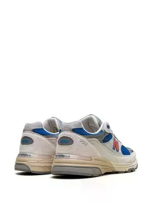 NEW BALANCE X Kith 993 "knicks Pack" Home Lace-up Sneakers - Grey