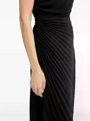 ALLSAINTS Rayanna Asymmetric Midi Dress
