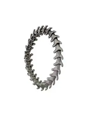 SHAUN LEANE Serpents Trace Wide Bracelet - Silver