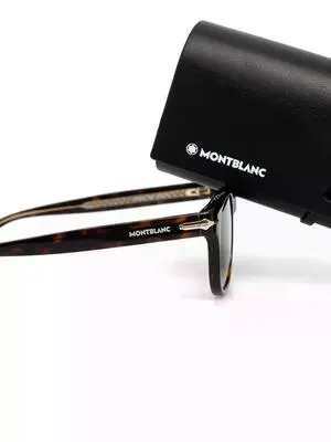 MONT BLANC EYEWEAR Geometric-frame Sunglasses