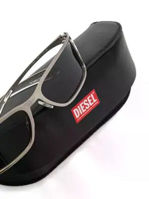 DIESEL® Rectangle-frame Sunglasses