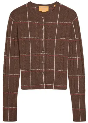 Checks Cardigans For Women
