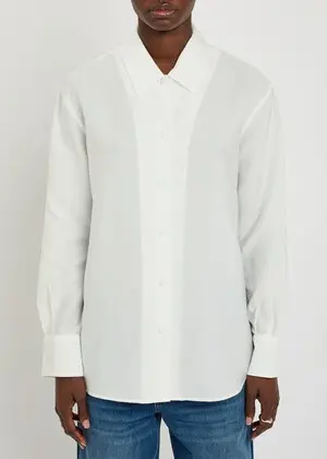Vince Covered Button Woven Shirt