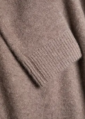 Vince Boiled Cashmere Jumper - Beige