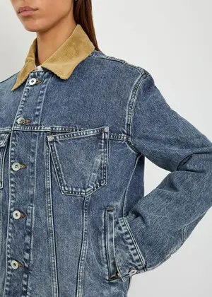 JW Anderson Corduroy Collar Jacket - Denim