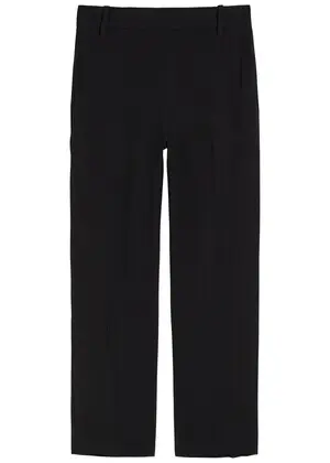 Vince Woven Trousers - Black