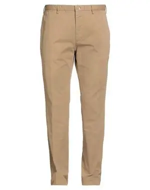 Incotex Sand Cotton Blend Chino Trousers - Beige
