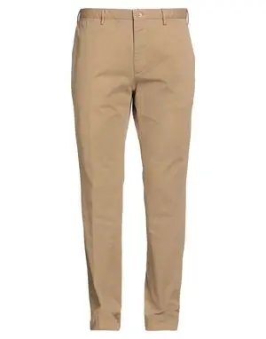 Incotex Sand Cotton Blend Chino Trousers - Beige