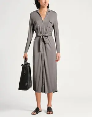 Majestic Filatures Midi Shirt Dress