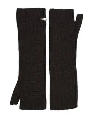 Herno Knitted Arm Warmers - Brown