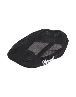 Borsalino Flat Cap With Embroidered Logo